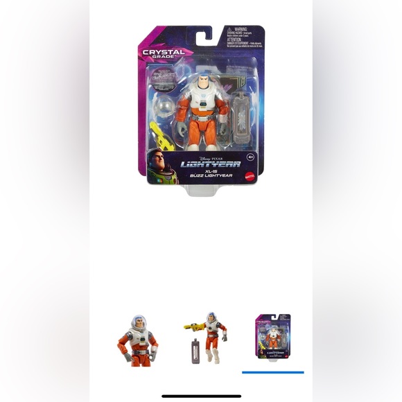 Toys | Lightyear Xl15 Buzz Lightyear Crystal Grade Mattel Toy Story ...
